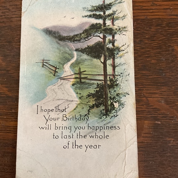 Office | Scenic Birthday Card With Nature Design | Poshmark